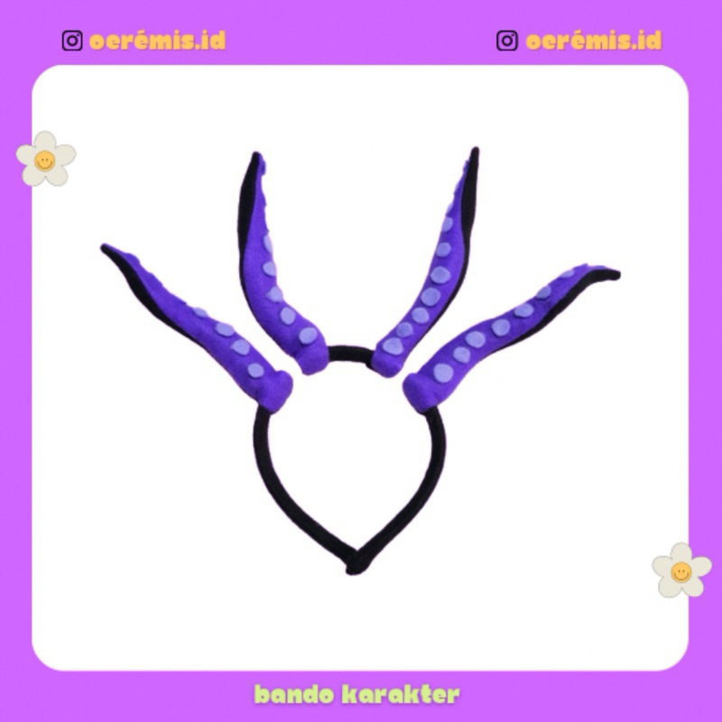 SEA OCTOPUS CHARACTER HEADBANDS / OCTOPUS COSPLAY HEADBANDS / OCTOPUS ...