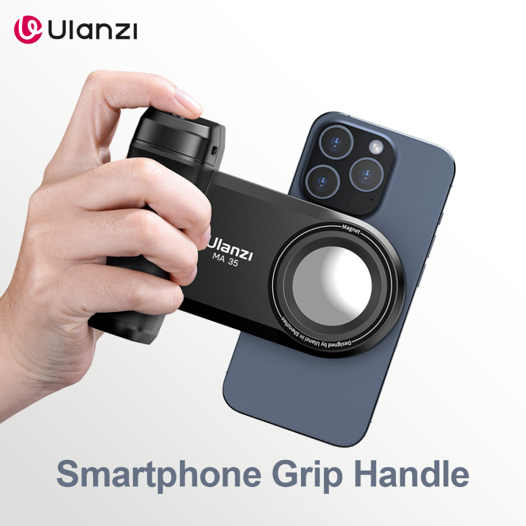 Ulanzi MA-35 MagSafe Bluetooth Smartphone Camera Shutter and Grip ...