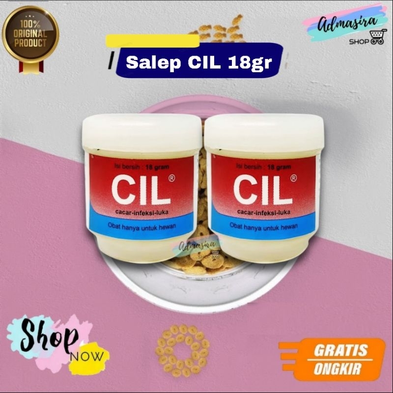 Cil Ointment 18gram Topical Medicine for Smallpox Wounds Infection ...
