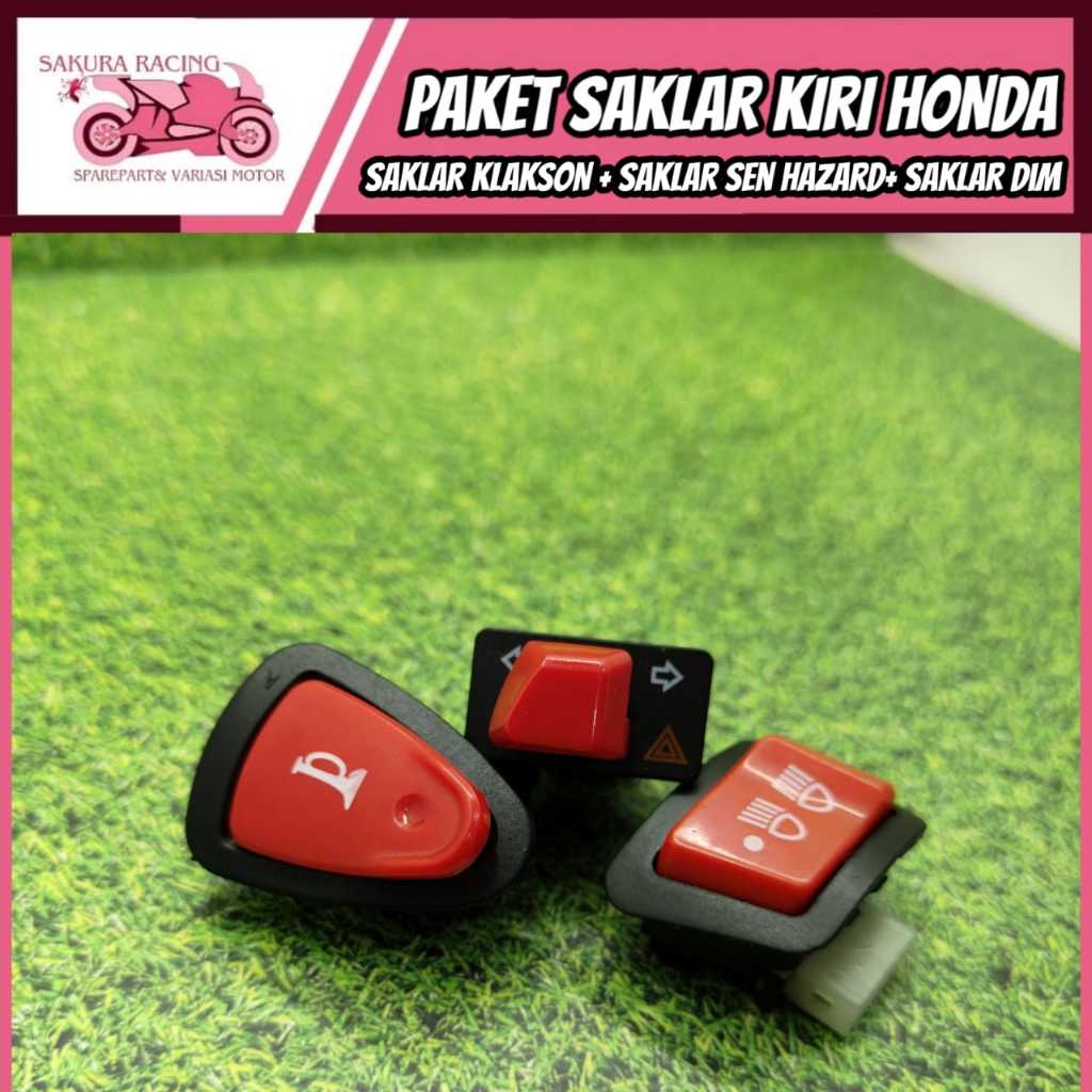 Long DIM SWITCH PACKAGE ON OFF HAZARD SEN SWITCH LIGHT HONDA MODEL ...