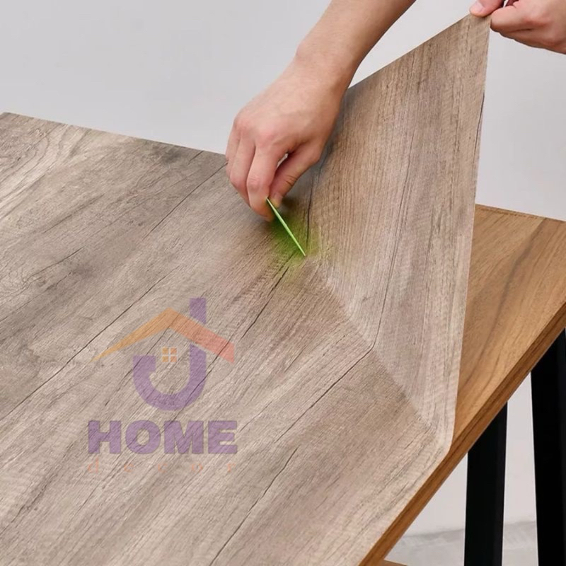 PVC Decosheet Sticker for Table Furniture HPL Plywood Wood | Shopee ...