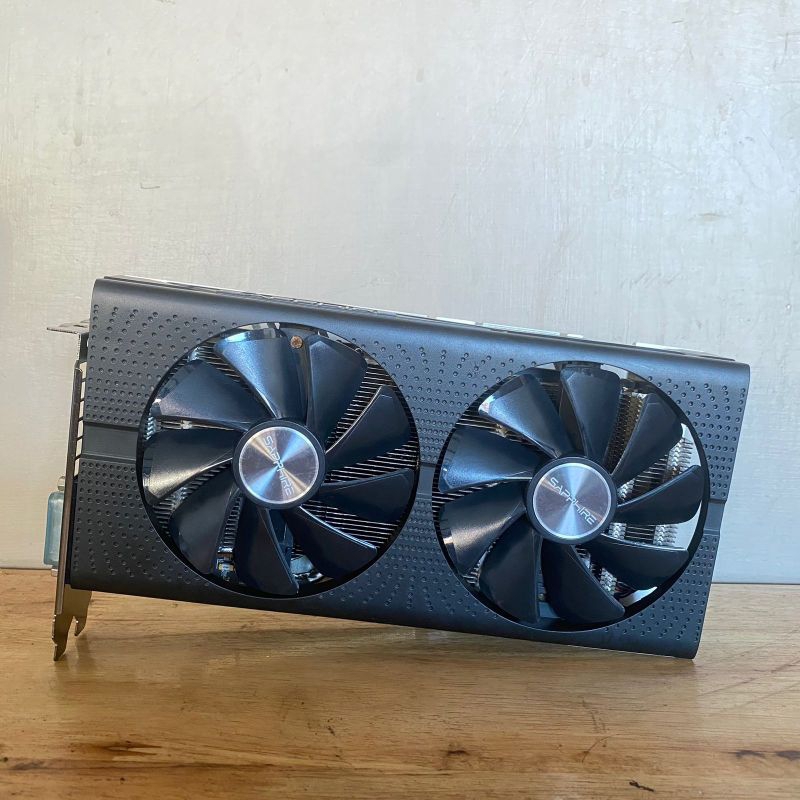 Vga RX 580 SAPPHIRE 8GB GDDR5 Unit Normal full set Normal tested ...