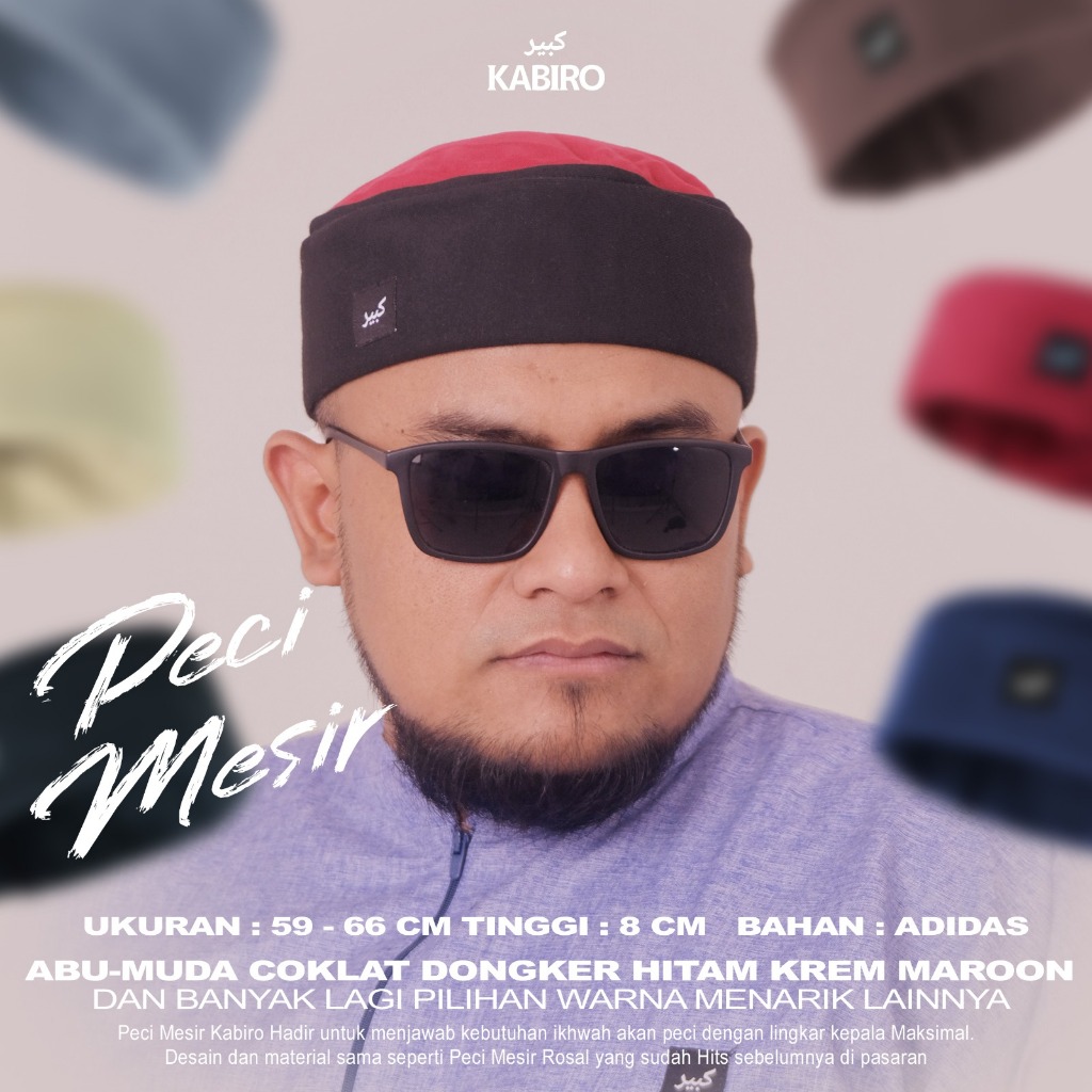KABIRO Mangalo Egyptian Peci - Adult - Big Size | Shopee Malaysia