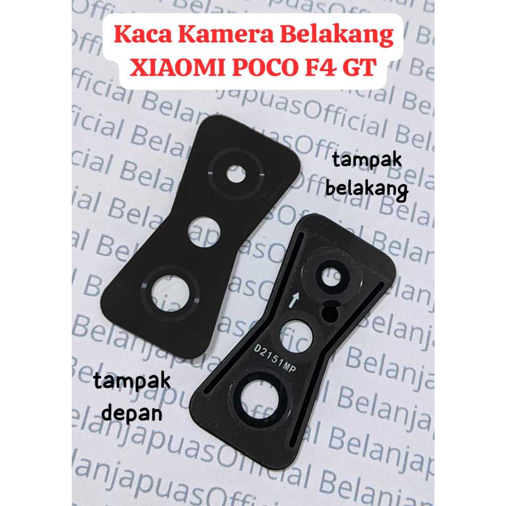 Xiaomi POCO F4 GT / F 4 GT Rear Camera Replacement Glass Lens | Shopee ...