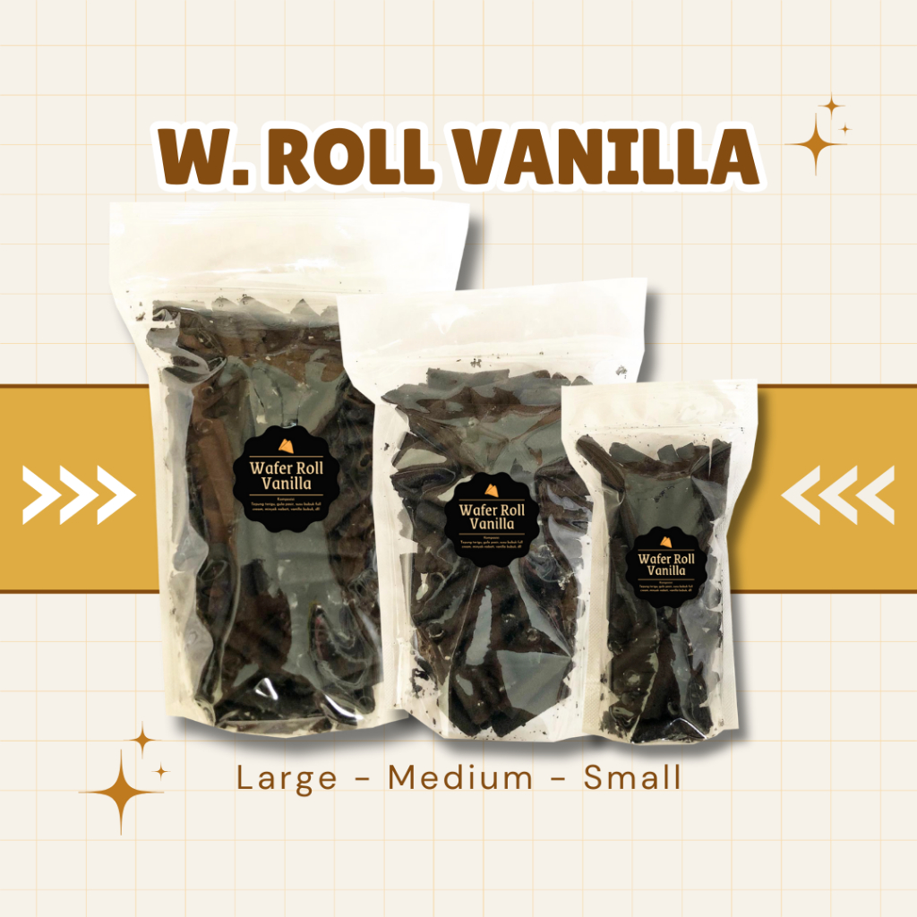 [DELISH Snacks] Wafer Roll Vanilla / SNACKS Sweet Biscuit SNACKS SNACKS ...