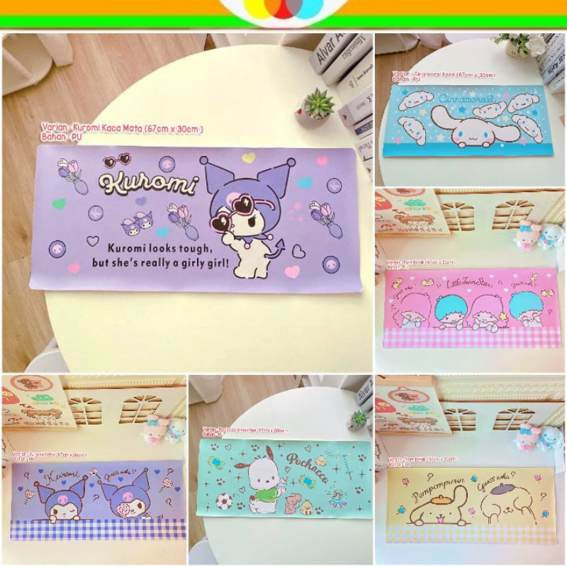 Deskmat SANRIO TABLE MAT | Study TABLE MAT | Laptop BASE | Mousepad ...