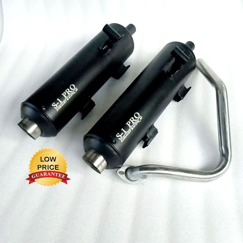 Open pipe 28mm Conical S1 PRO/DS4 1set Motorcycle Click 125/150 Fi Beat ...