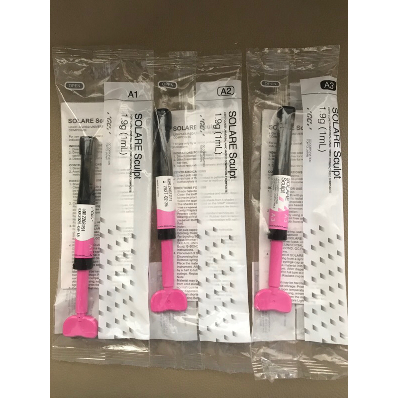 GC Solare Sculpt Composite, Veener Composite, Nano Hybrid Compactable ...