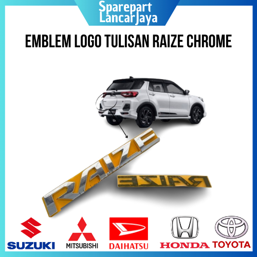 ORIGINAL RAIZE WRITING LOGO EMBLEM | Shopee Malaysia