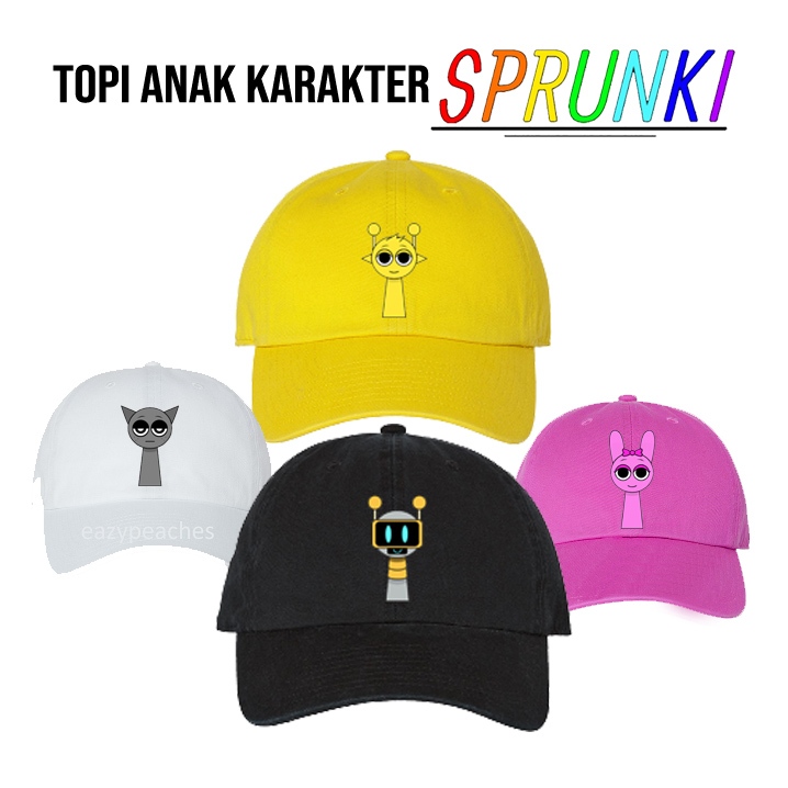 Sprunki INCREDIBOX SPRUNKI CHARACTER CHILDREN'S HAT / CHILDREN'S ...
