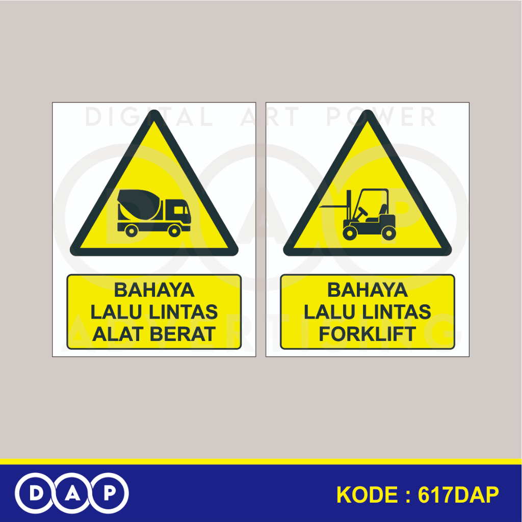 617- SAFETY SIGN STICKER K3 - 12 X 15 CM - VYNIL - BEST | Shopee Malaysia