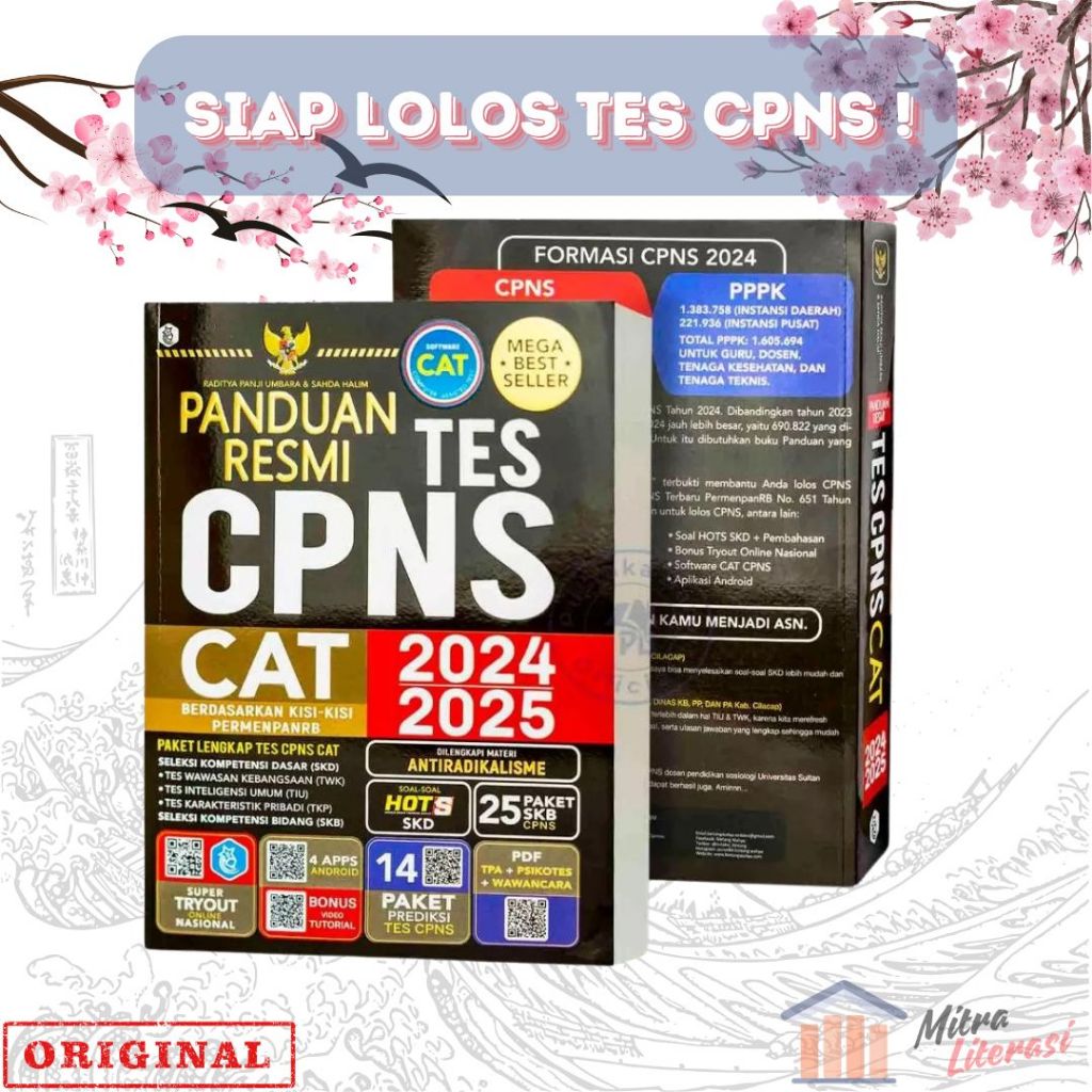 Cpns BOOK 2024 - 2025 OFFICIAL GUIDE TO CPNS CAT TEST 2024 - 2025 ...
