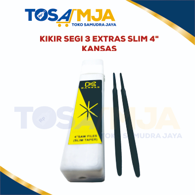 KAYU (12 Pcs) EXTRA SLIM TRIANGLE FILES 5 inch 13cm / KANSAS Triangular ...