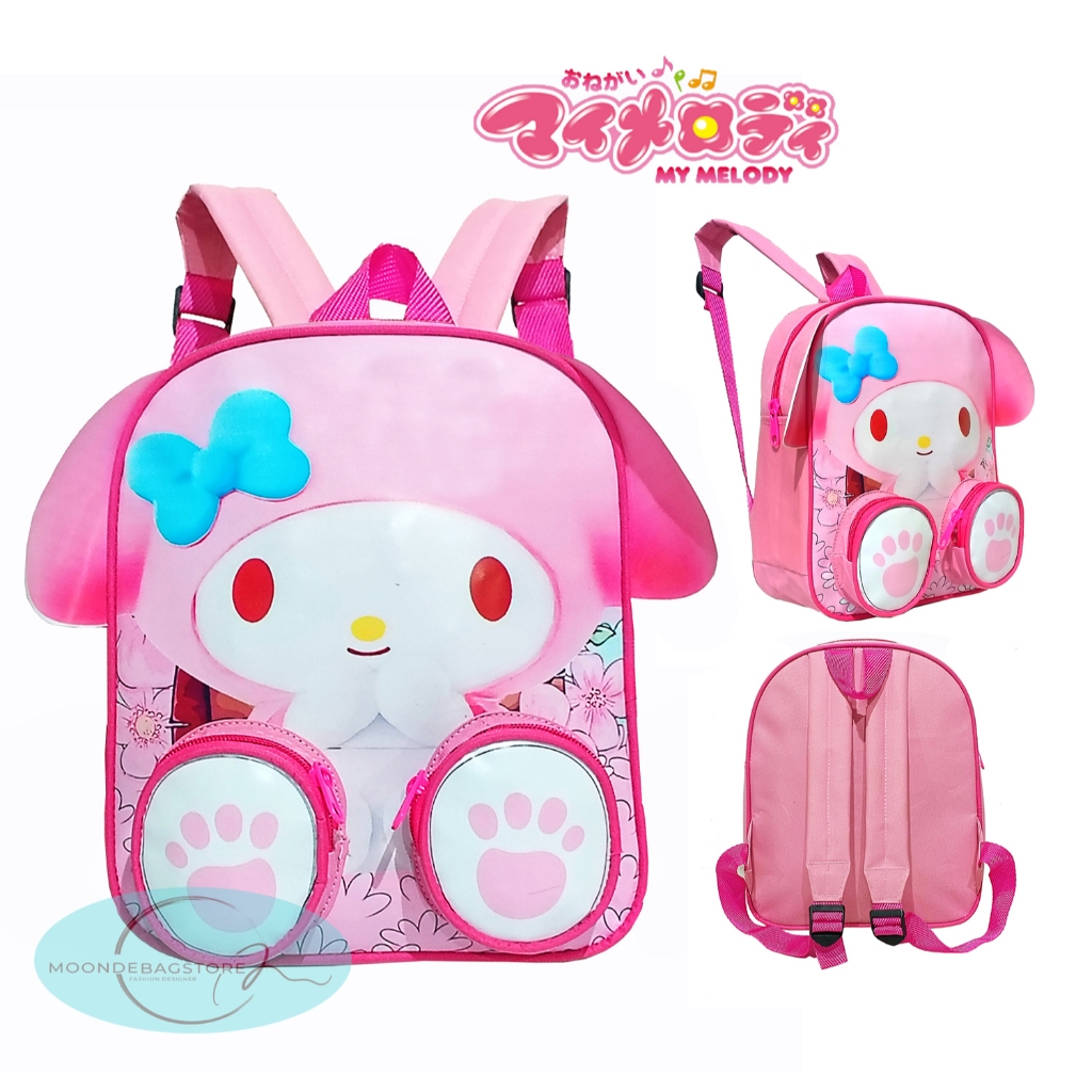 MY MELODY Preschool / Kindergarten Character School Girls Backpack ...