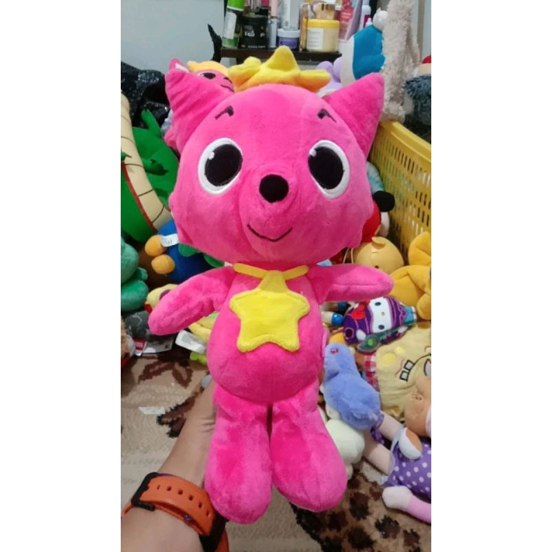 Pink Fong Wonderstar Fox 12" Plush Doll WowWeie Interactive | Shopee ...