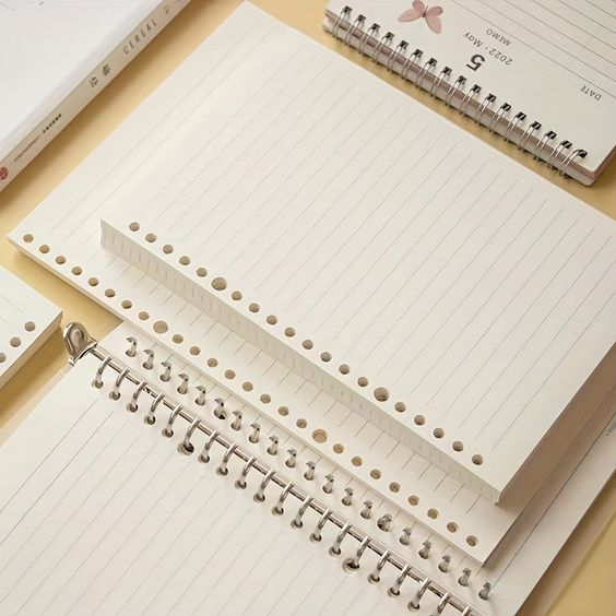 Loose leaf B5/ paper Loose leaf/ Binder paper/Binder Fill A5 file paper ...