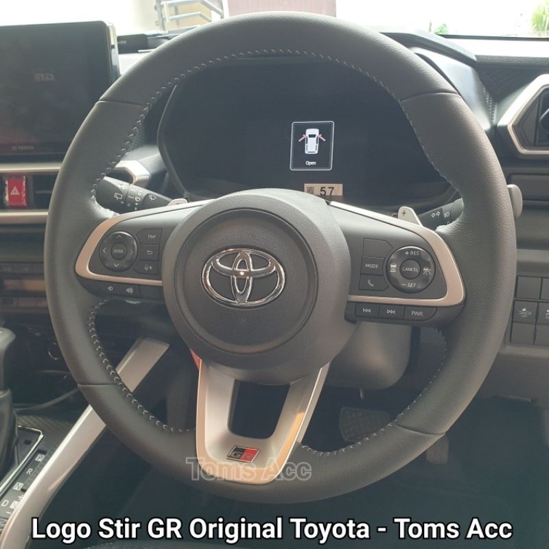 Original Toyota Innova Fortuner Yaris Rush Raize Steering Wheel Logo ...