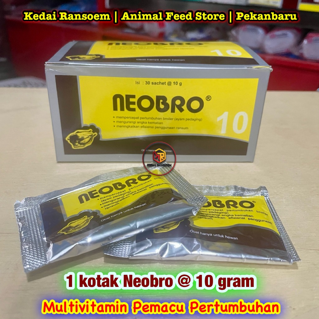 1 box of Neobro @ 10 grams | Contains 30 sachets | Growth Stimulating ...