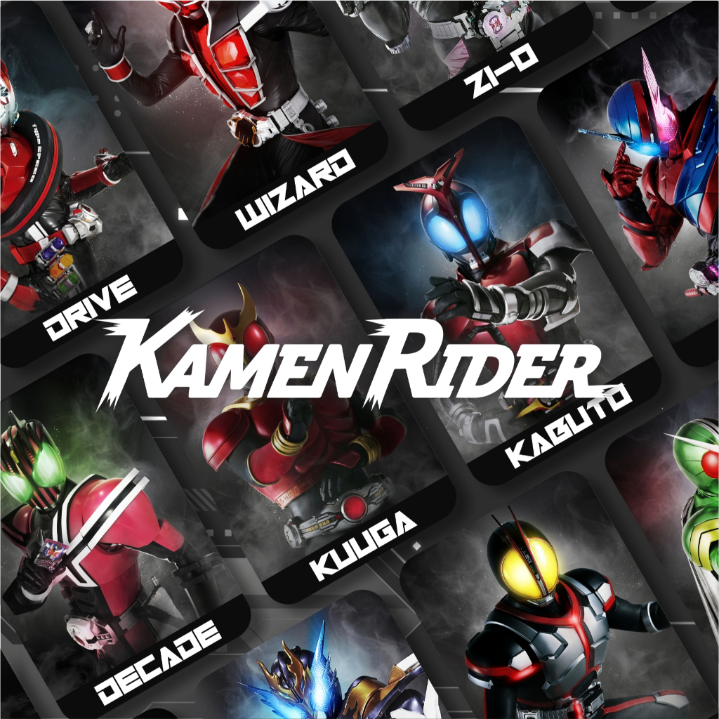Tokusatsu Kamen Rider Anime Photocard Collection Set - PC | Shopee Malaysia