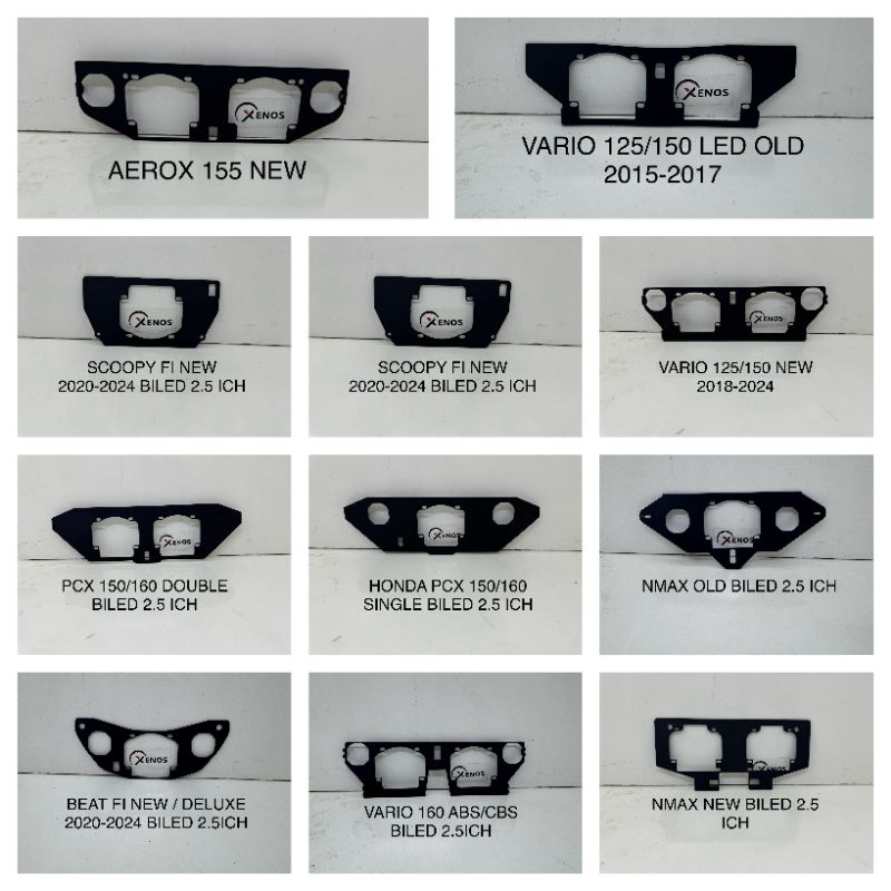 2,5 ich billed brackets, 2 milli thick, full 2.5 ich billed lamp ...