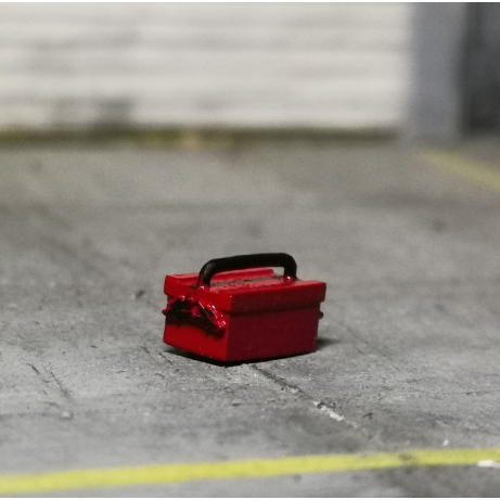 3d Change Tool Box Type 4 scale 1 64 diorama accessories Diecast Mockup ...
