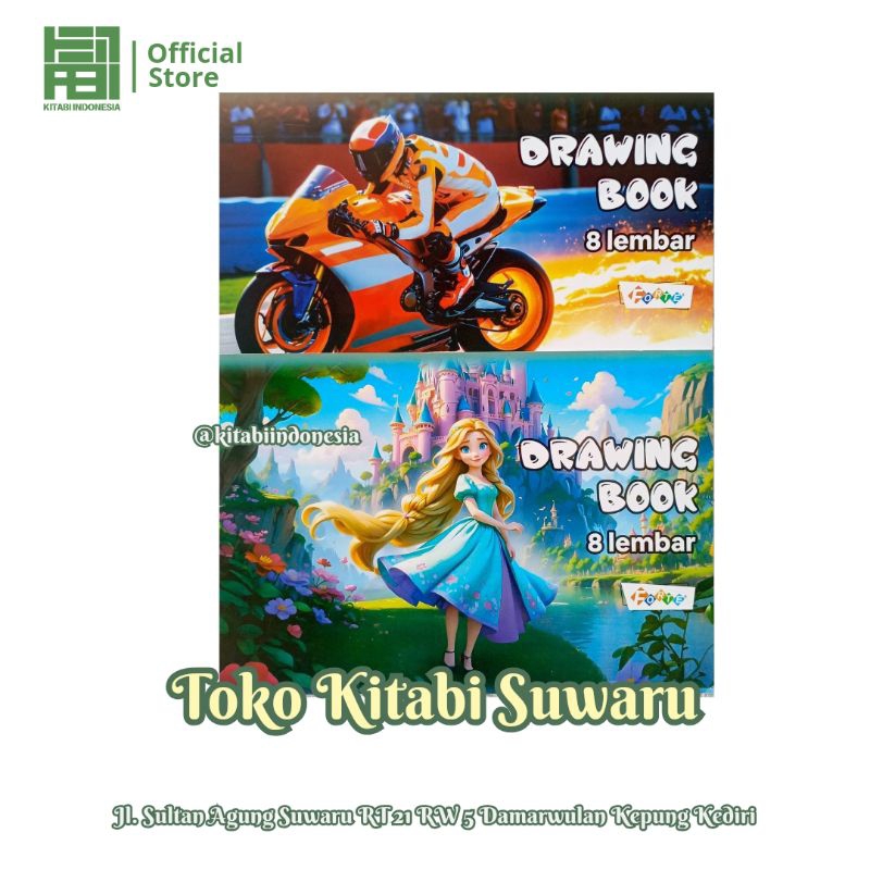 A4 Coloring Drawing book A3 Drawing book A3 Drawing book A4 | Shopee ...