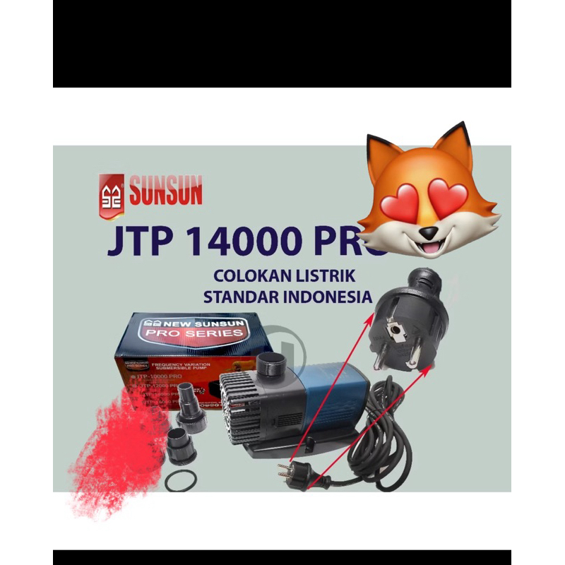 Original SUNSUN JTP 14000 PRO AQUARIUM CIRCULATION PUMP AND KOI POND AND HYDROPONIC | Shopee ...