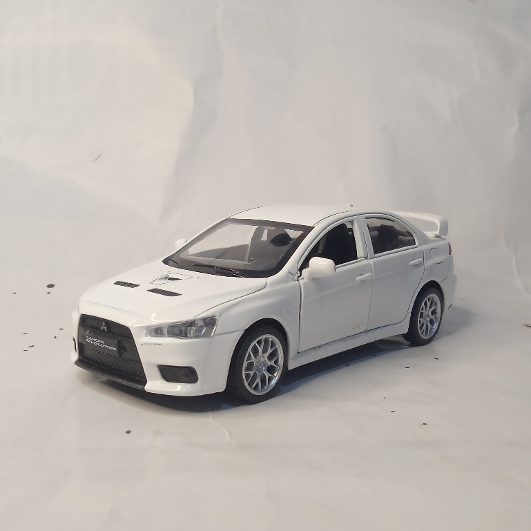 PUTIH Apolo Mitsubishi Lancer Evolution white collection of children's ...