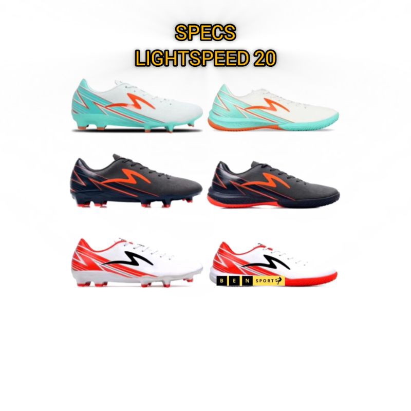 Specs LIGHTSPEED SHOES 20 FWD IN/FG (100% ORIGINAL) | Shopee Malaysia