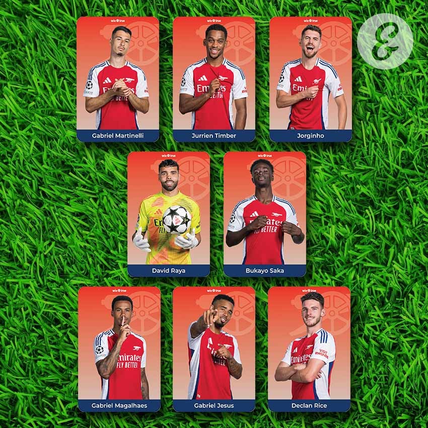 Arsenal Photocard Edition 2024/25 - Most Complete Football Player ...