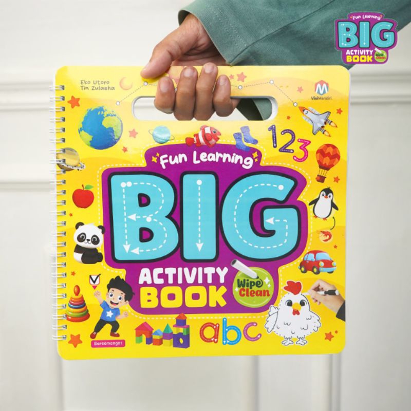 Fun Learning BIG Activity Book (Wipe and Clean) | Shopee Malaysia