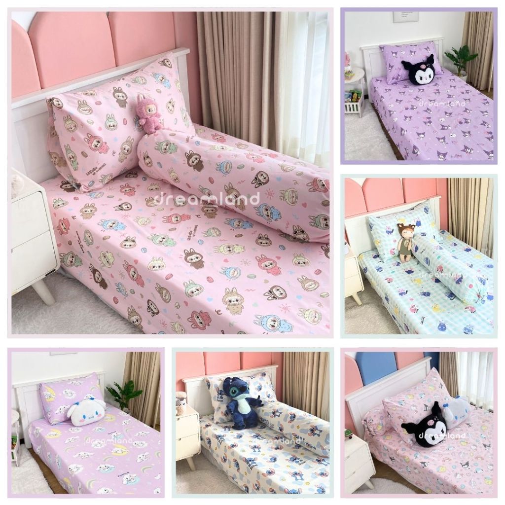Dreamland | Bed Sheet Set | Microsilk | Labubu Labubu Labubu | Kuromi ...