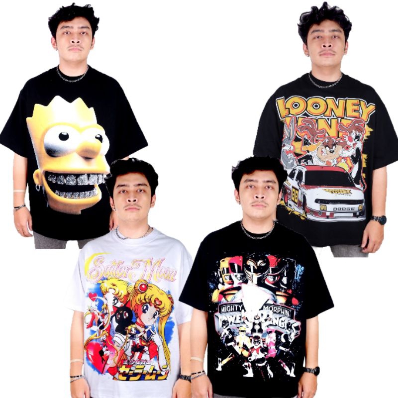 LOONEY TUNES NASCAR CARTOON T-SHIRTS THE SIMPSONS T-SHIRTS POWER ...