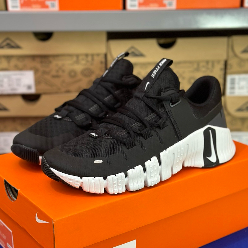 Nike Men's Free Metcon 5 Training Shoes - Black/White | Dv3949-001 ...