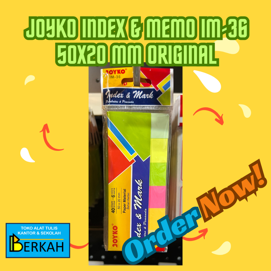 Joyko IM 36 Document Marker Index Memo | Shopee Malaysia