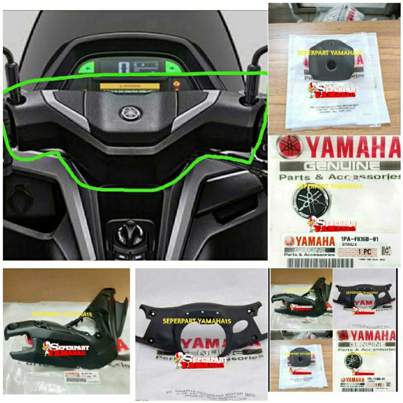 NMAX NEO / NEO S TURBO TECH MAX ORIGINAL YGP GENUINE PARTS HANDLEBAR ...