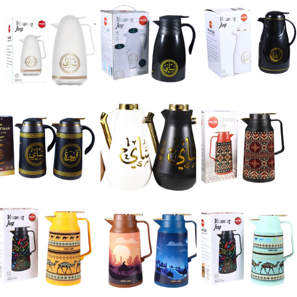 TERMOS Teapot / Thermos Vacuum Jug 1 Liter Hot and Cold Water Resistant ...