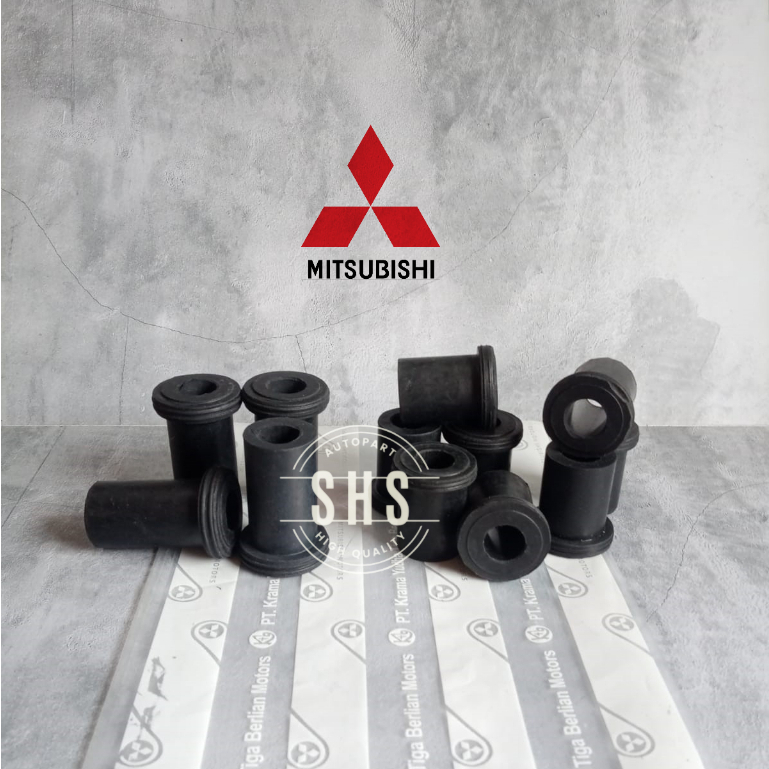 1 SET BOSH BUSH BUSHING RUBBER PER LEAF REAR TOP BOTTOM - L300 L038 ...