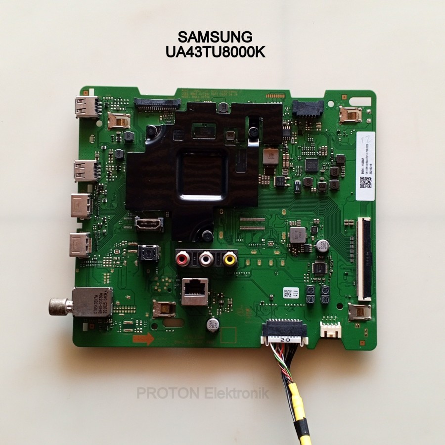 Led TV Mainboard Samsung UA43TU8000 UA43TU8000K UA43TU8000KXXD ...