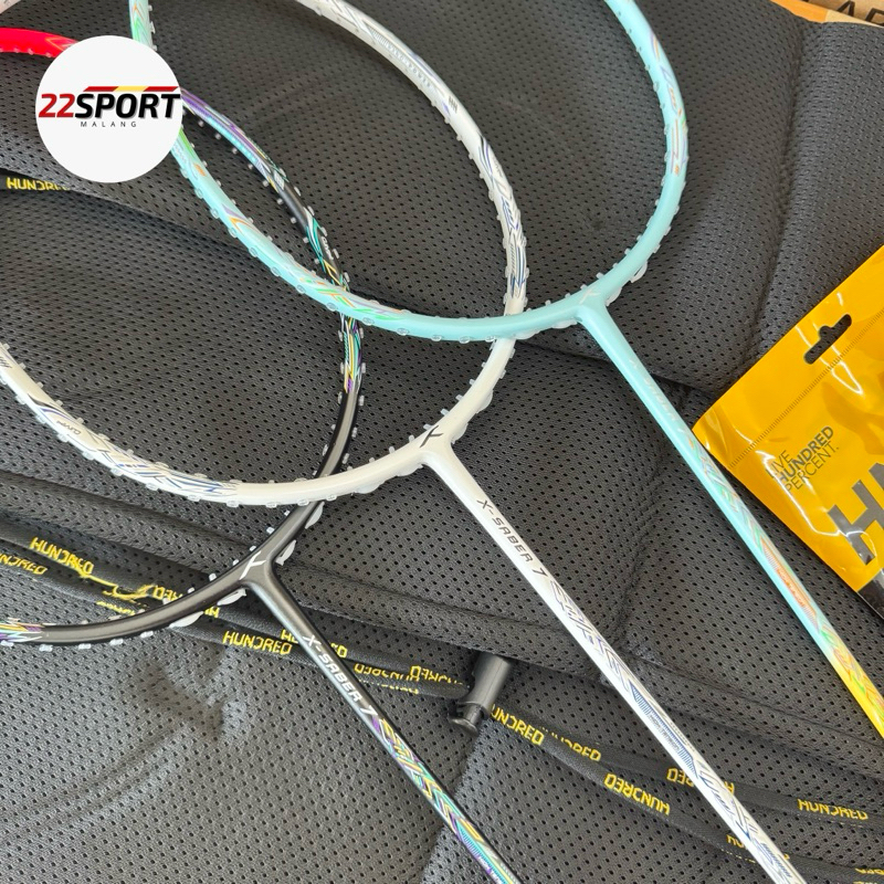 Original Hundred X Saber 7 Badminton Racket | Shopee Malaysia
