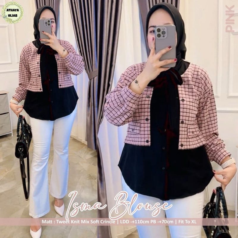 Isma/asta/manisla/nasta BLOUSE ORIGINAL ATHAYA | Shopee Malaysia