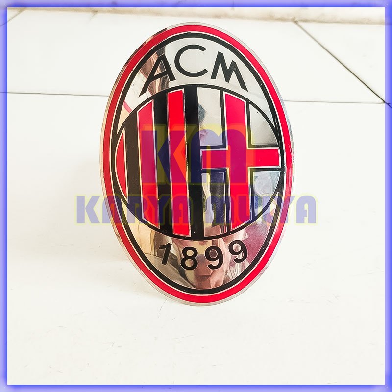Ac Milan Logo Car Sticker Emblem Grill Football Club AC Milan - KM ...
