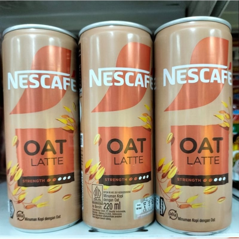 Nescafe Oat Latte 220ml Can - Coffee Drink With Oats | Shopee Malaysia