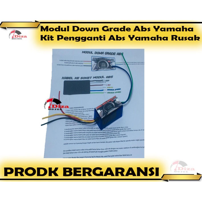 !Yamaha ABS Down Grade Module / Yamaha ABS Replacement Kit Damaged ...