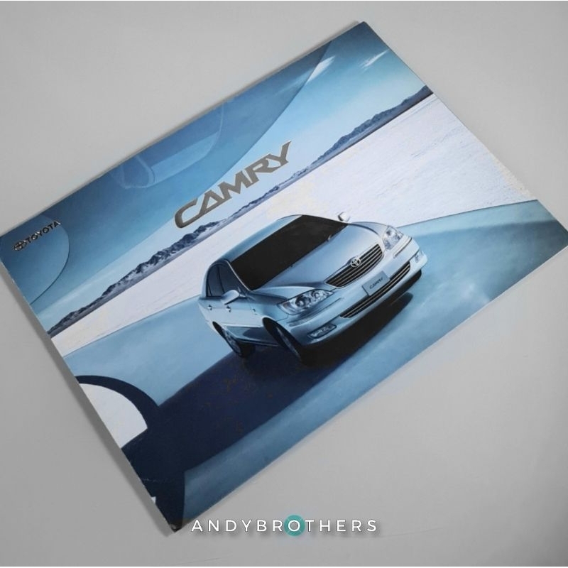 Original Toyota Camry GEN-5 2002-2006 Book / Catalog / Booklets ...