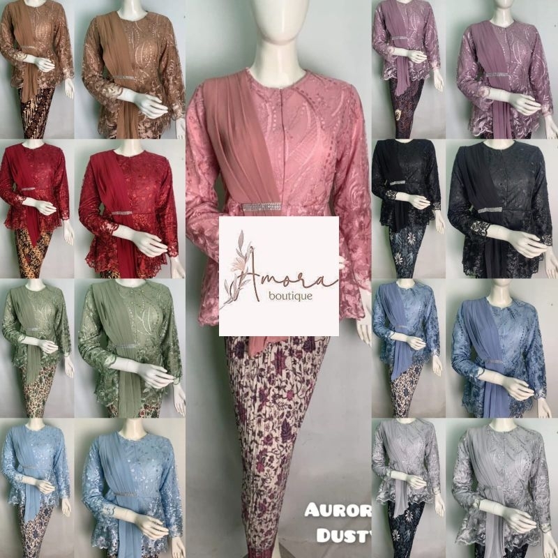 (PAY On DELIVERY + FREE SHIPPING) AURORA KEBAYA SET SELENDANG BUSUI ...