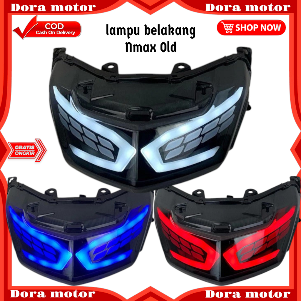 Nmax Old LED SEN RUNING STOP LIGHT Old Nmax Rear Light | Shopee Malaysia