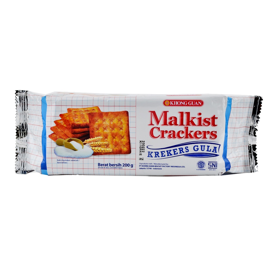 Khong Guan Malkist Crackers 200 gr | Shopee Malaysia