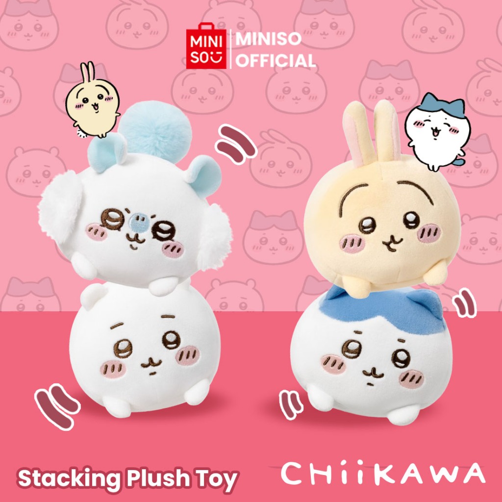 Miniso Toy - Miniso x Chiikawa Collection Stacking Plush Toy Cute ...