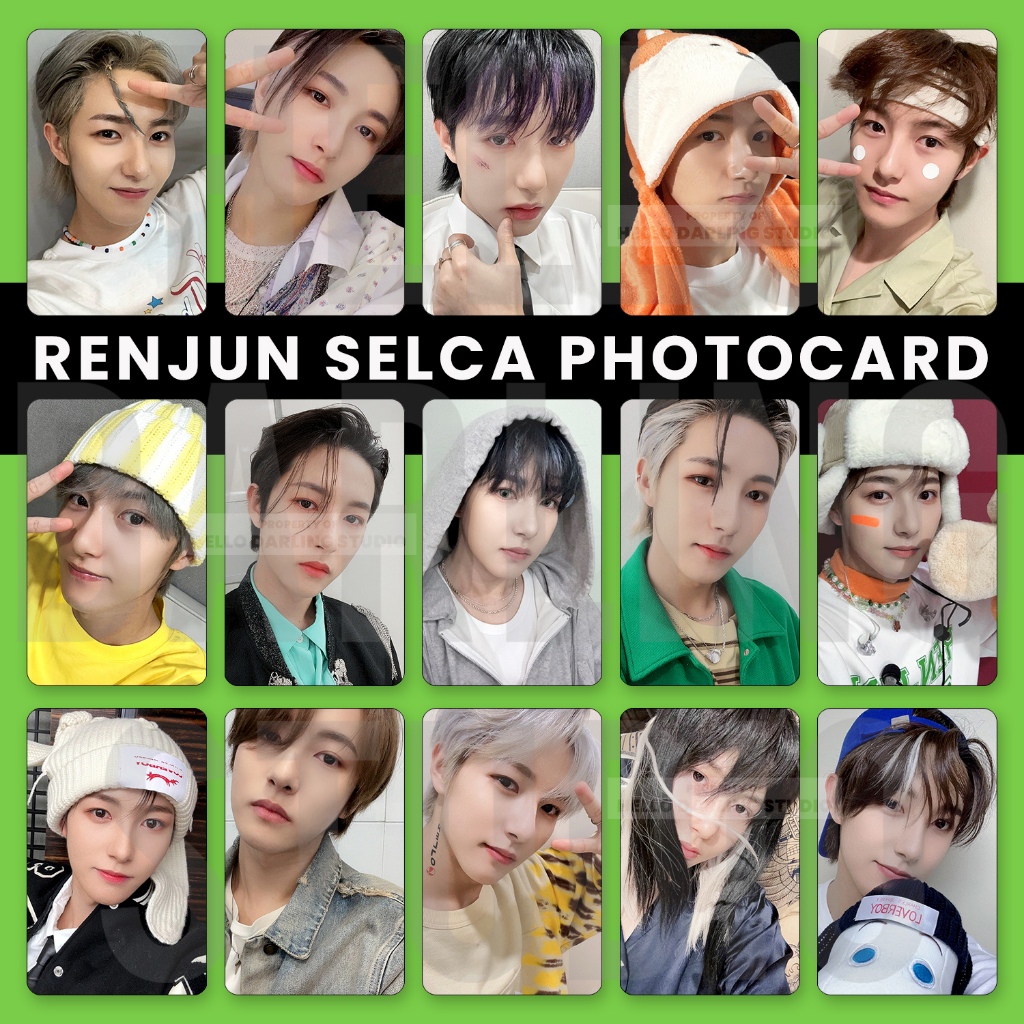 10 Pcs NCT Dream Renjun Photocard set. Unofficial. Fan Made. | Shopee ...